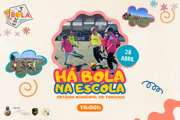 Há Bola na Escola em Tarouca | Associação de Futebol de Viseu