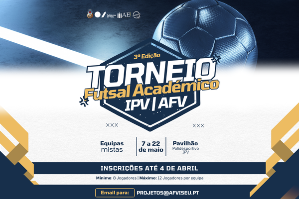 Torneios de Futsal Académico IPV-AFV | Associação de Futebol de Viseu